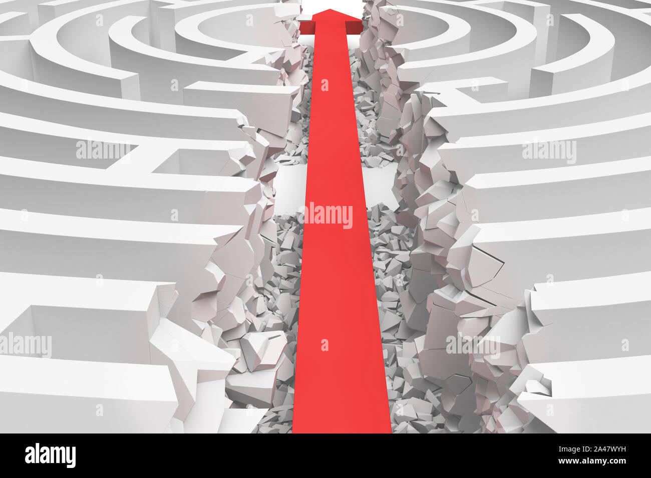 Navigation path maze hi-res stock photography and images - Alamy