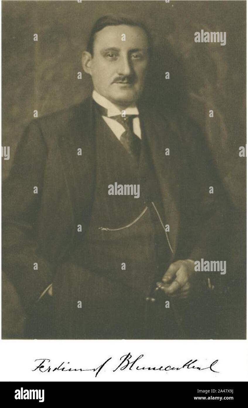 Ferdinand blumenthal hi-res stock photography and images - Alamy