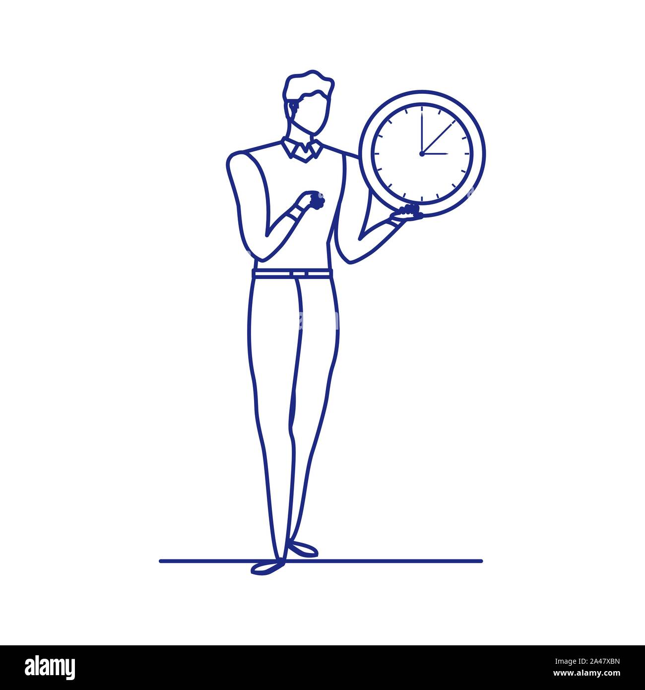 Alarm pose Stock Vector Images - Alamy