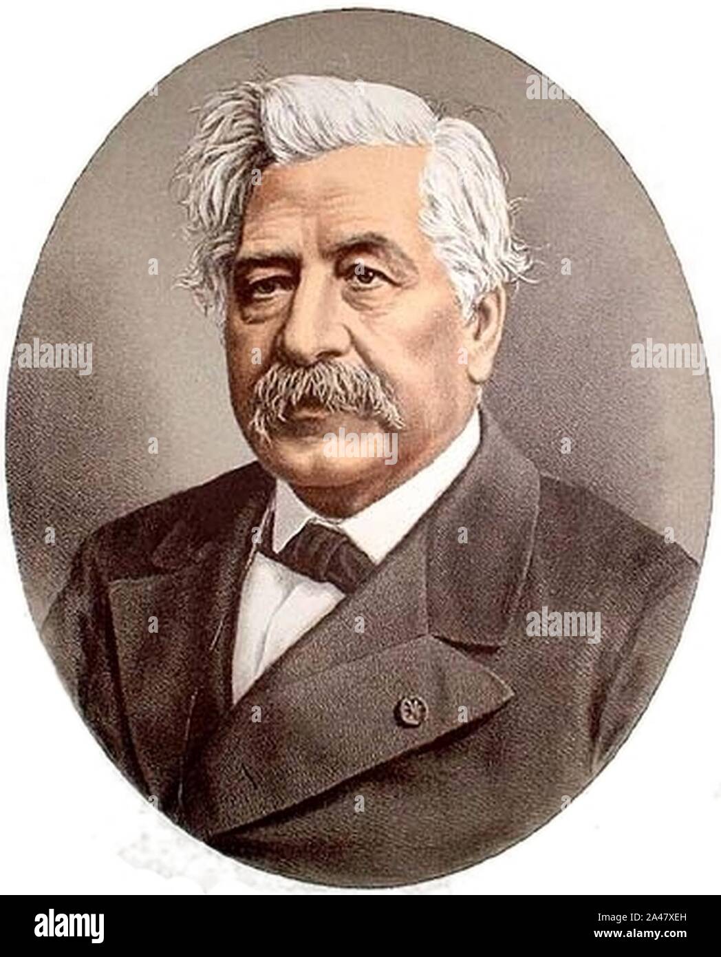 Ferdinand de Lesseps 1 Stock Photo - Alamy