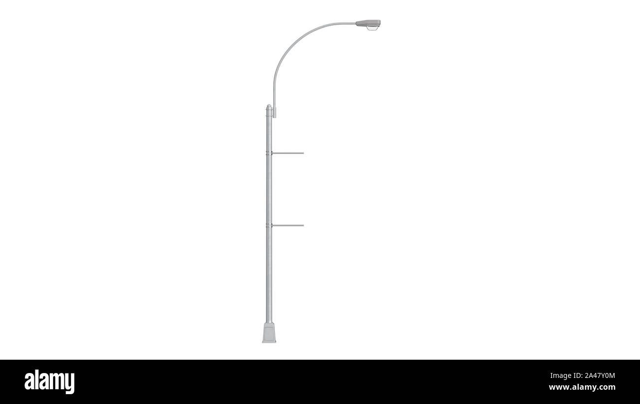 Electric street lighting Cut Out Stock Images & Pictures - Alamy