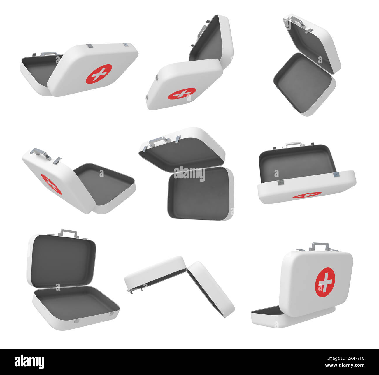 First aid kit box open hi-res stock photography and images - Alamy