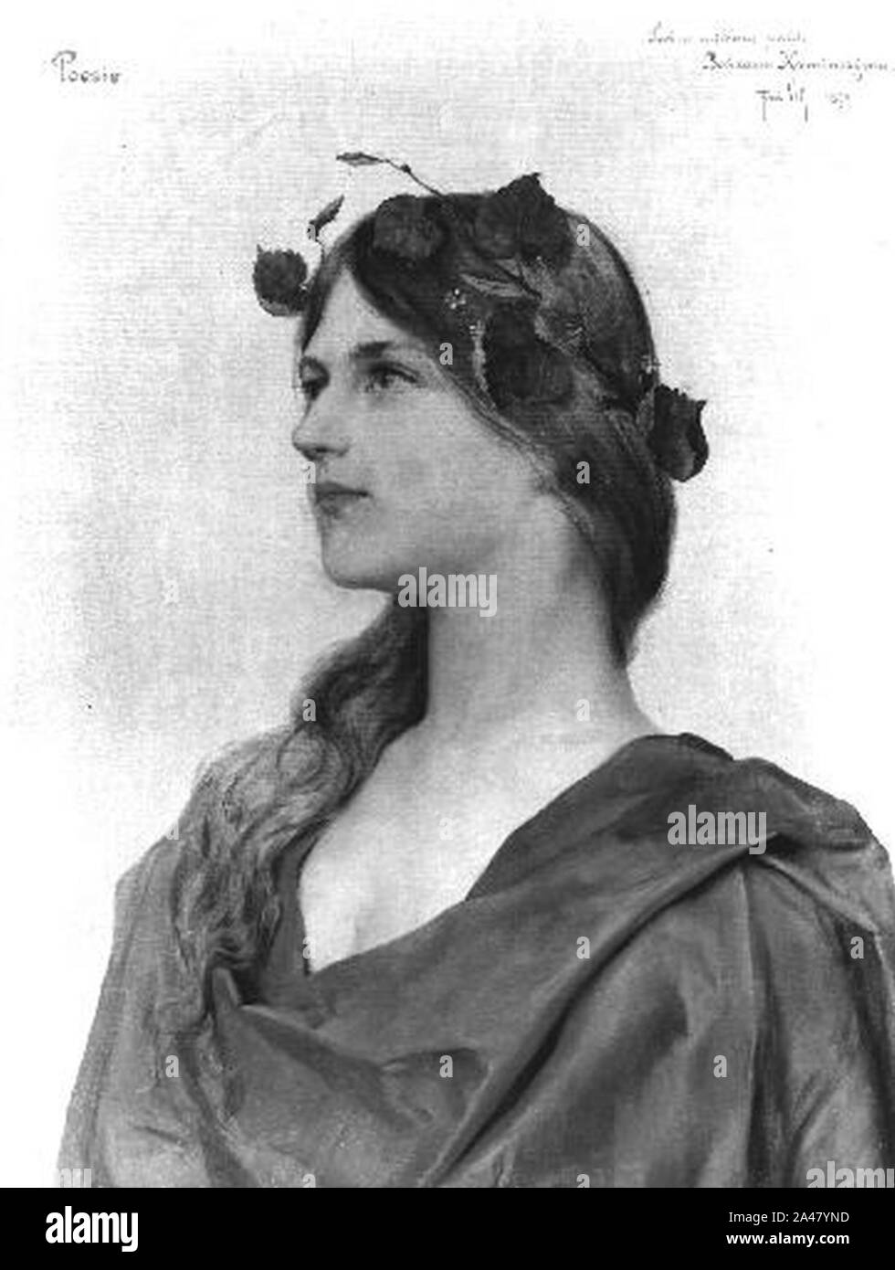 Ferdinand Velc 1864-1920 - Poesie Stock Photo - Alamy