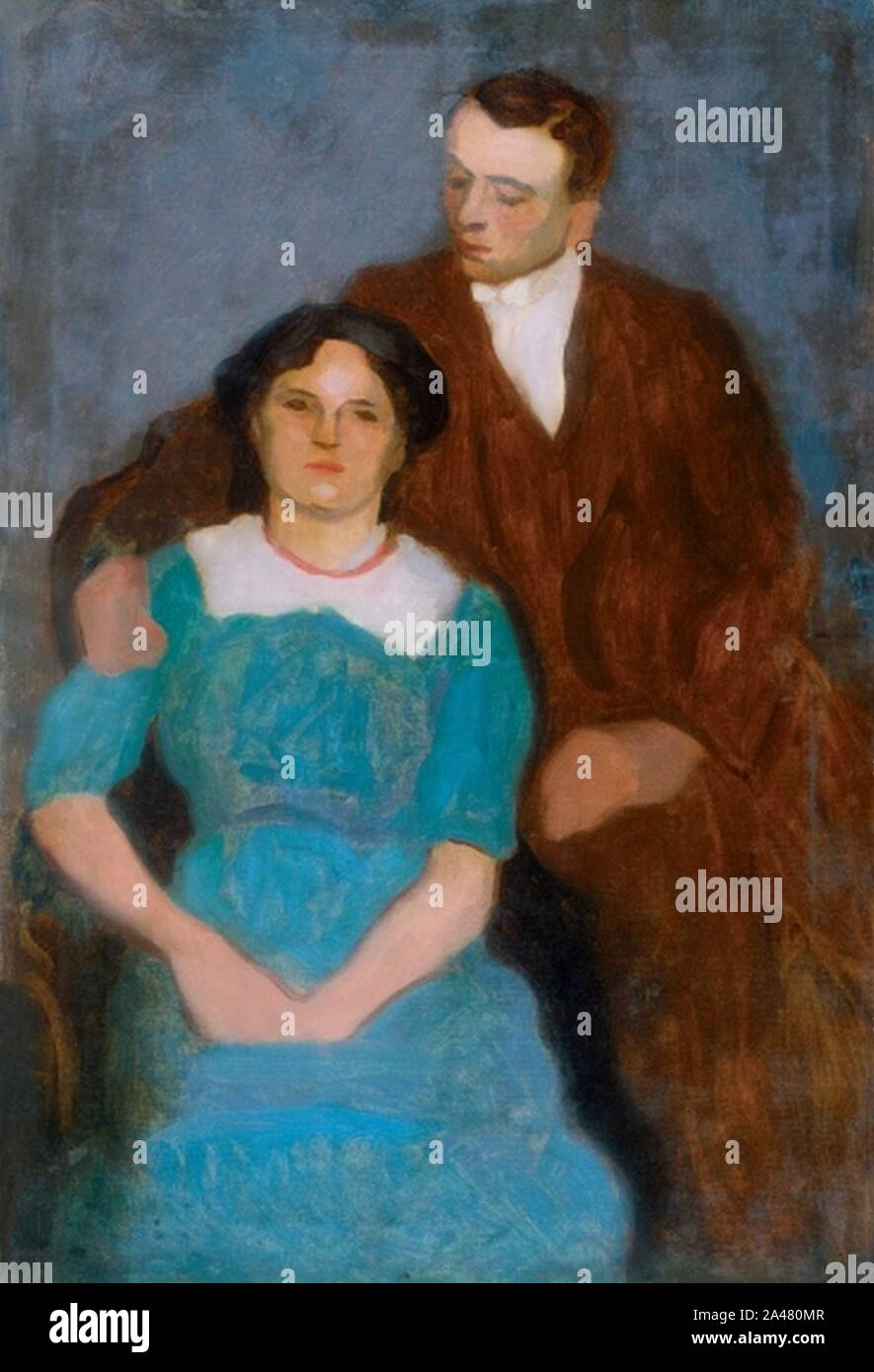 Ferenczy The Betrothed 1912 Stock Photo - Alamy