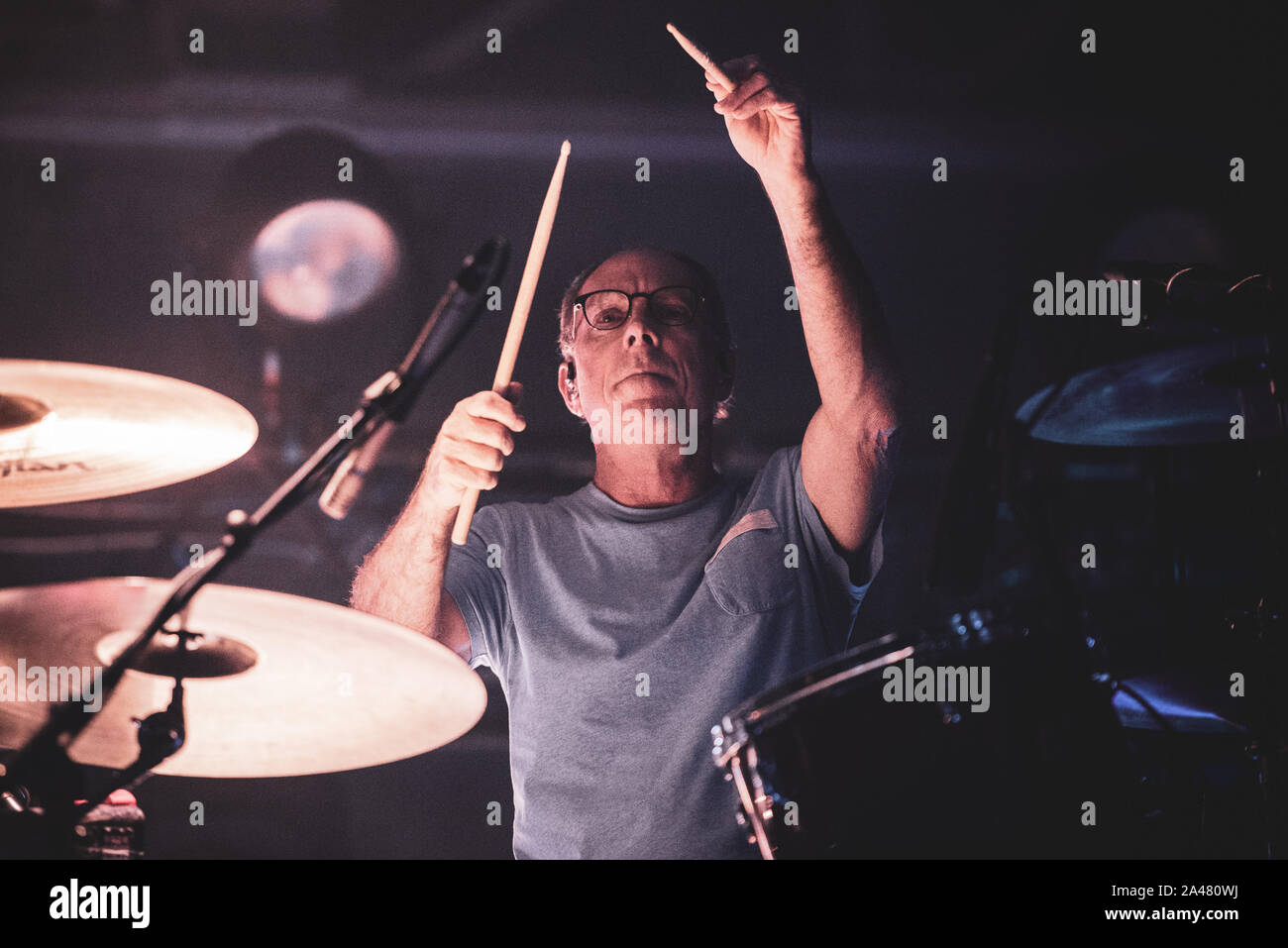David Lovering Playing The Drums High Resolution Stock Photography and ...
