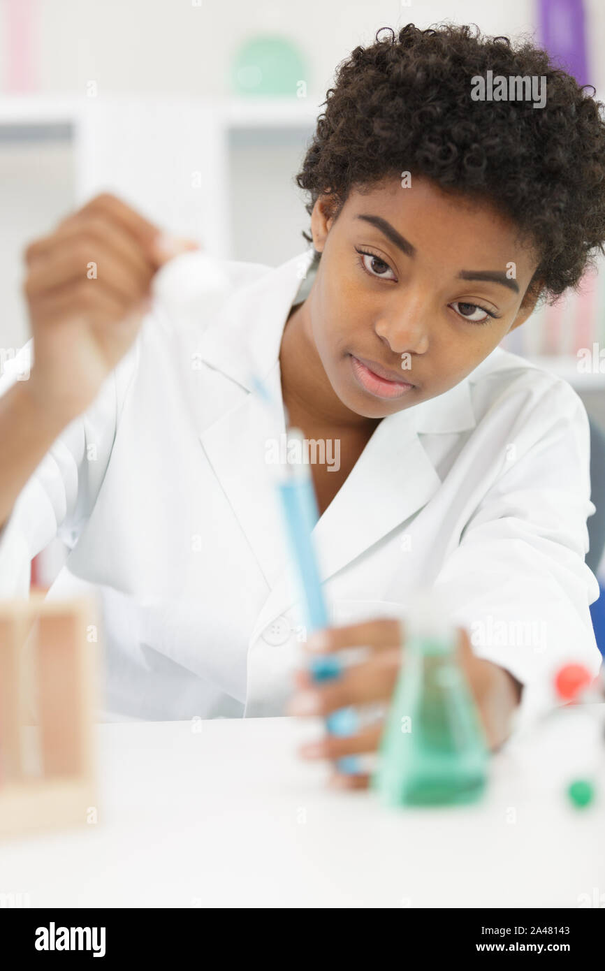 Student scientist water sample hi-res stock photography and images - Alamy