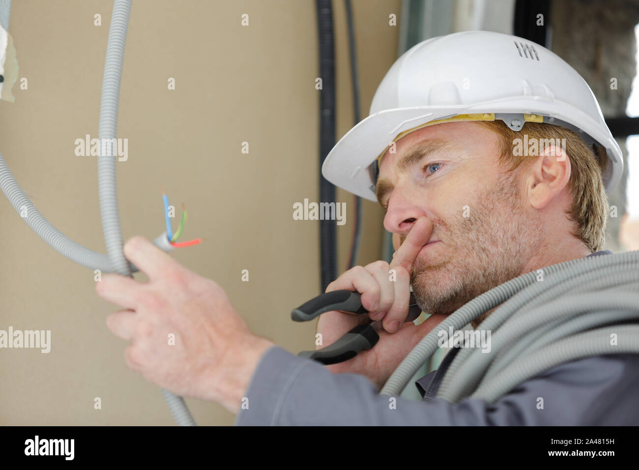 Extension cord construction site hi-res stock photography and images ...