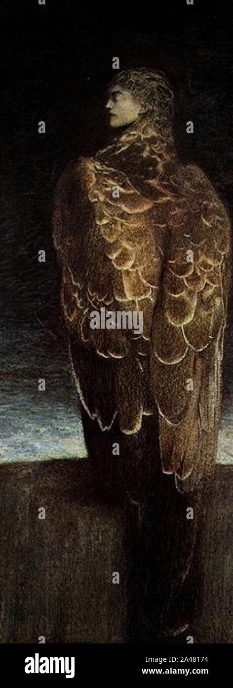 Fernand Khnopff - The Sleeping Medusa Stock Photo - Alamy