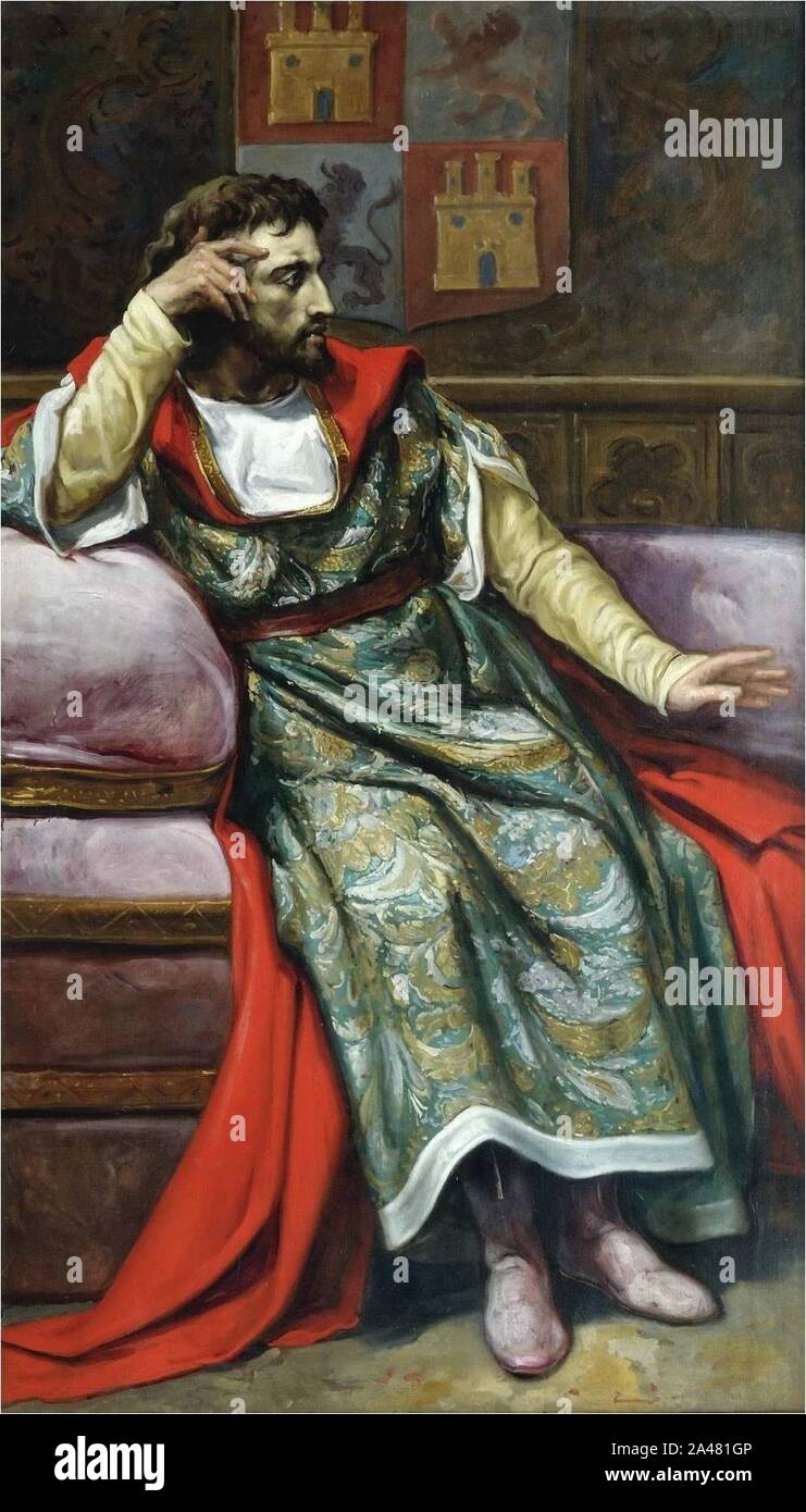 Fernando IV de Castilla (Ayuntamiento de León Stock Photo - Alamy