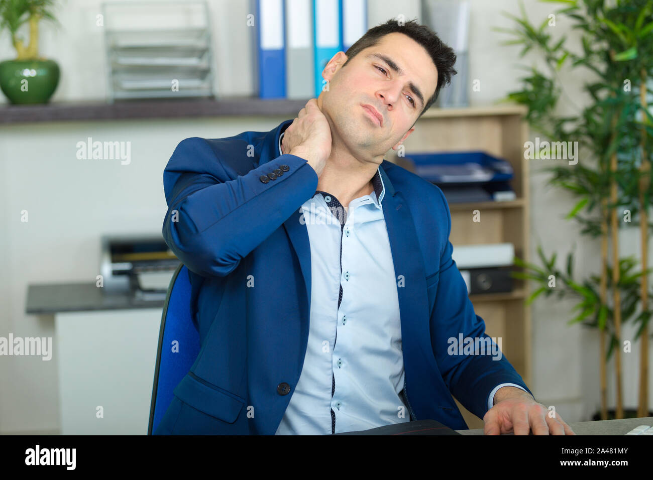 Neck problems hi-res stock photography and images - Alamy