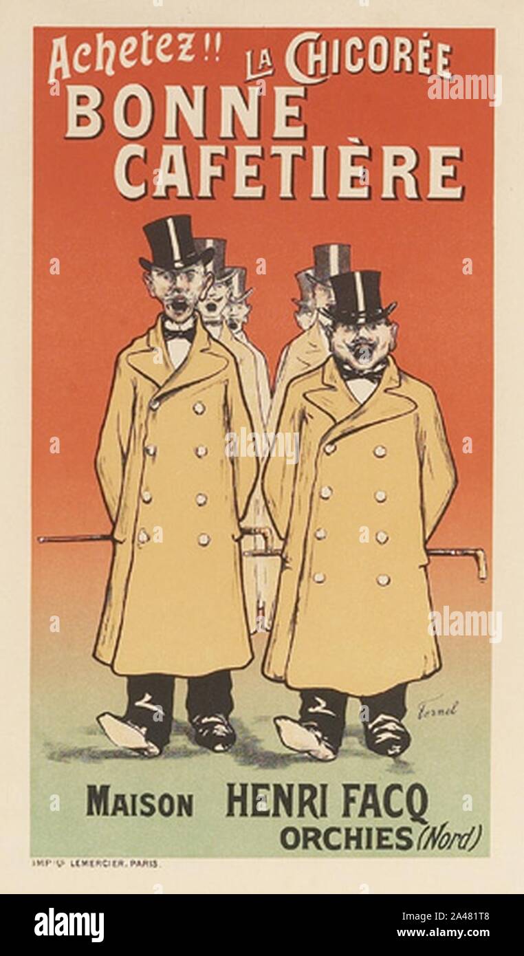 Fernel Fernard (aka F. Cerckel) - poster Stock Photo - Alamy