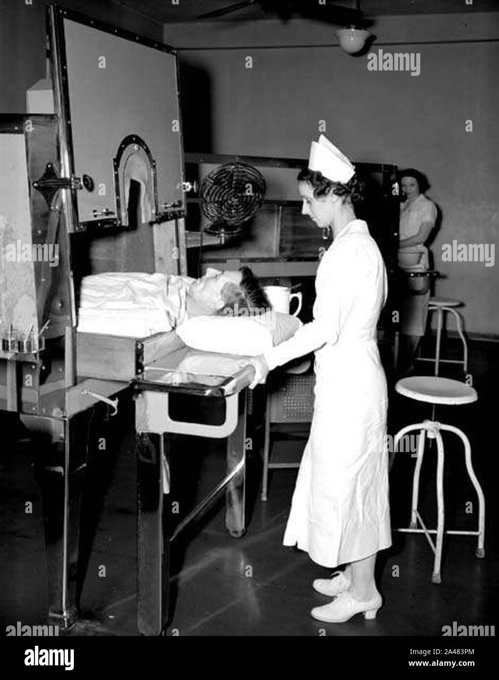 Fever Therapy New Orleans Marine Hospital WPA190104 Stock Photo - Alamy