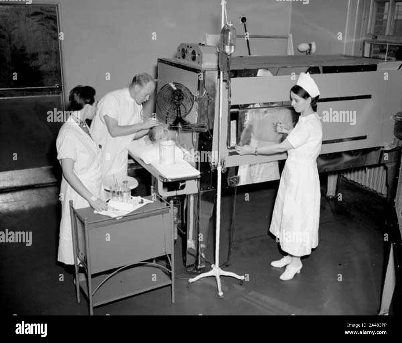 Fever Therapy New Orleans Marine Hospital WPA190402 Stock Photo - Alamy