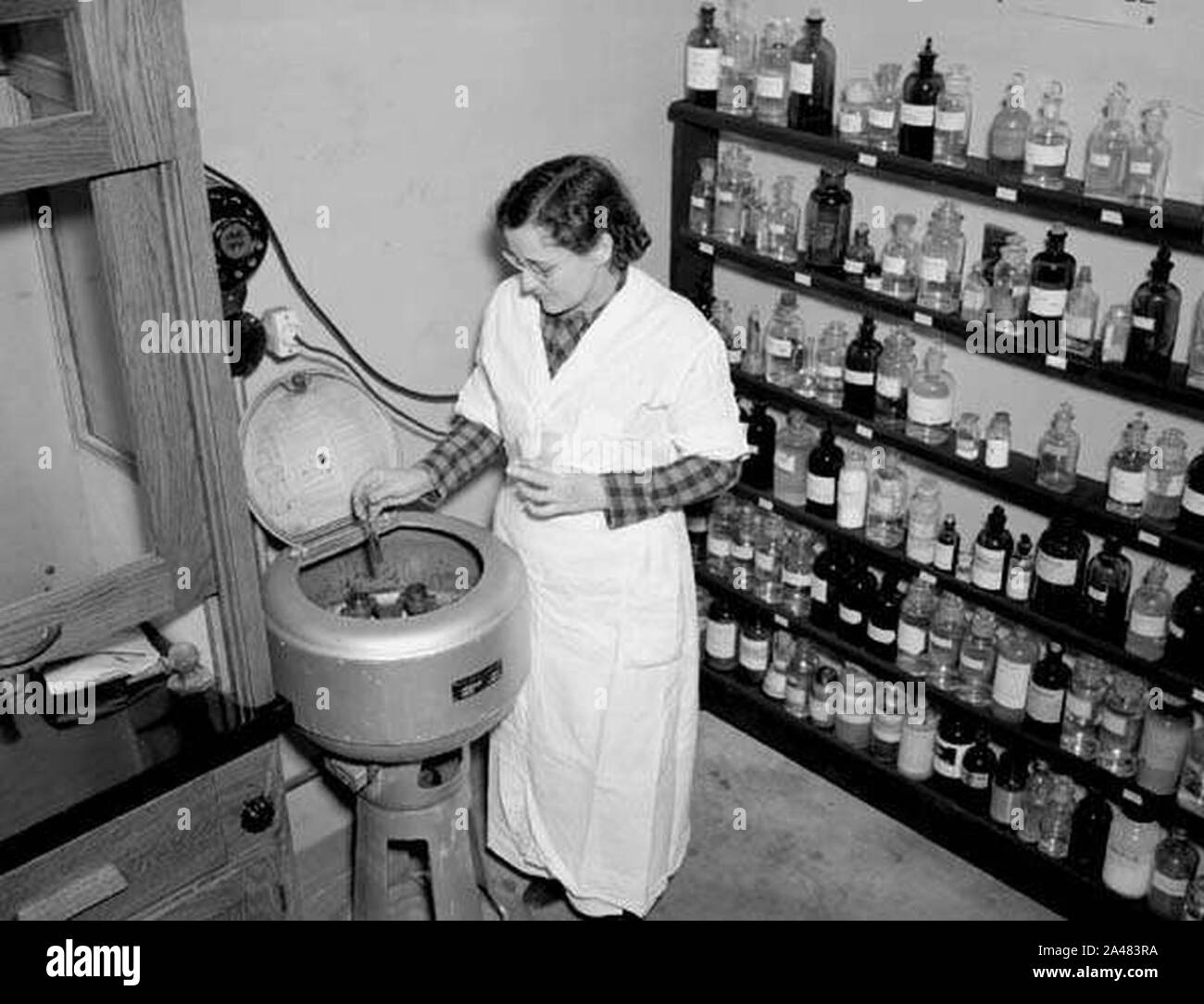 Fever Therapy New Orleans Marine Hospital WPA190504 Stock Photo - Alamy