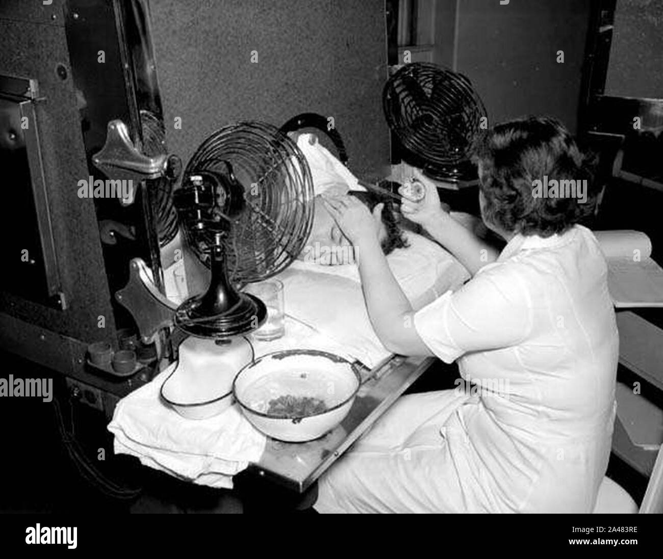 Fever Therapy New Orleans Marine Hospital WPA190616 Stock Photo - Alamy