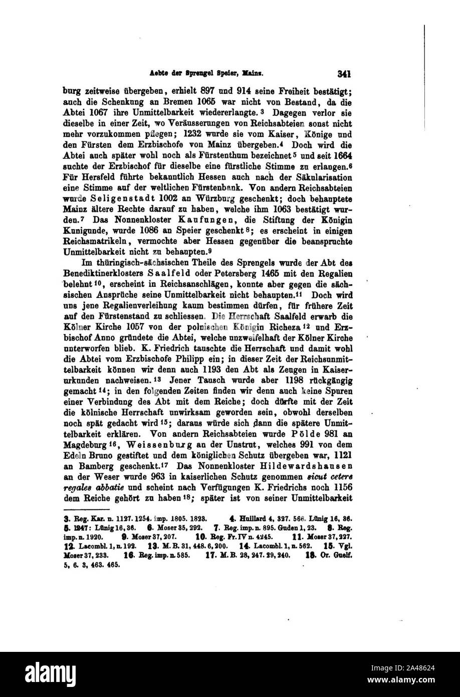 Ficker Vom Reichsfürstenstande 369 Stock Photo - Alamy