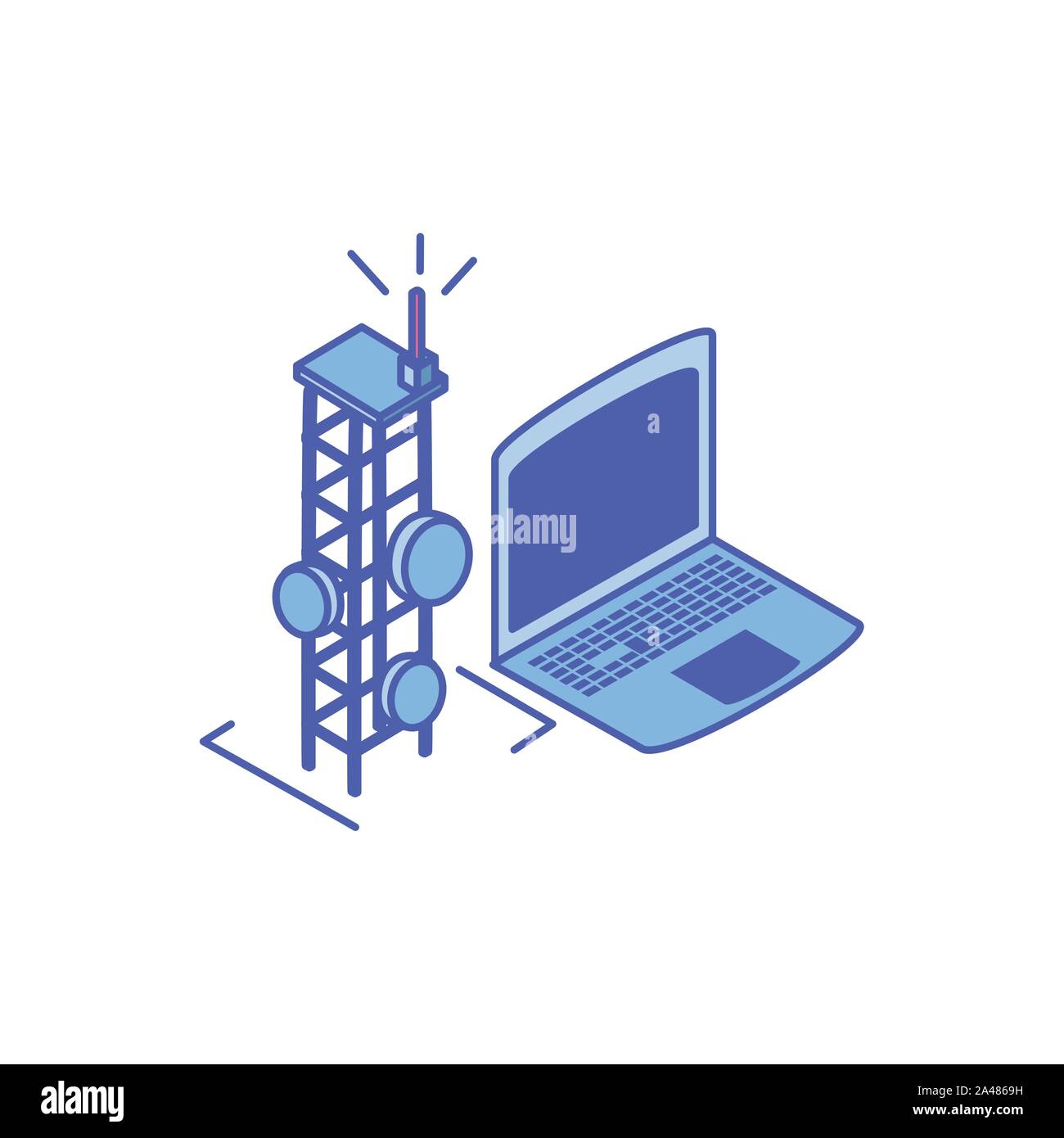 Open computer tower Stock Vector Images - Alamy