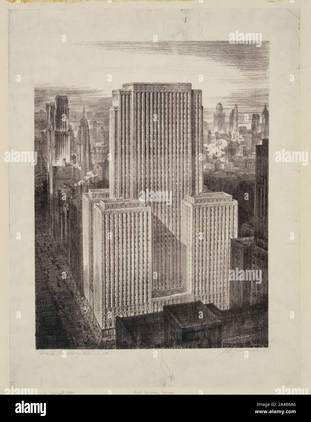 Field building, Chicago Stock Photo - Alamy