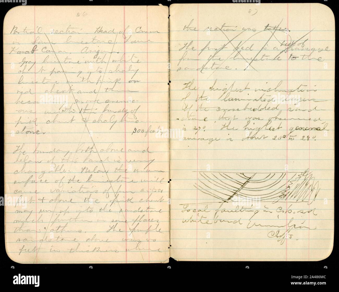 Field notes - Arizona, 1879, 1930, includes notes by Charles Elmer ...