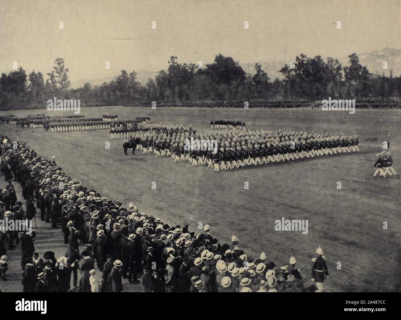 Fiestas Patrias de Chile - Parada Militar (2 Stock Photo - Alamy