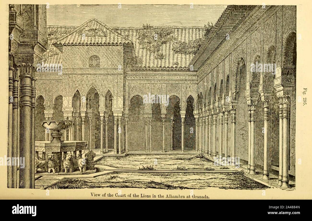 The court of lions hi-res stock photography and images - Alamy