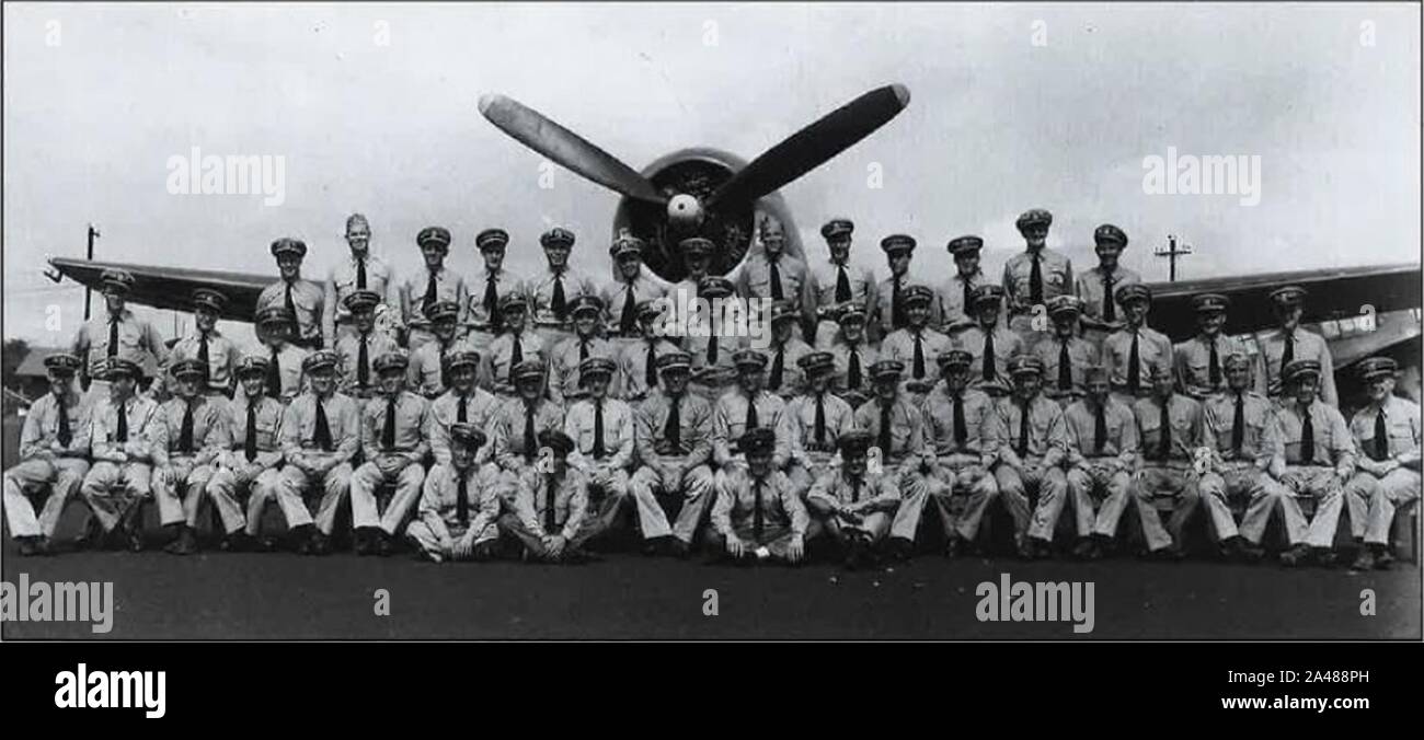 Fighting Squadron 18 at Hilo, HI in May 1944 Stock Photo - Alamy