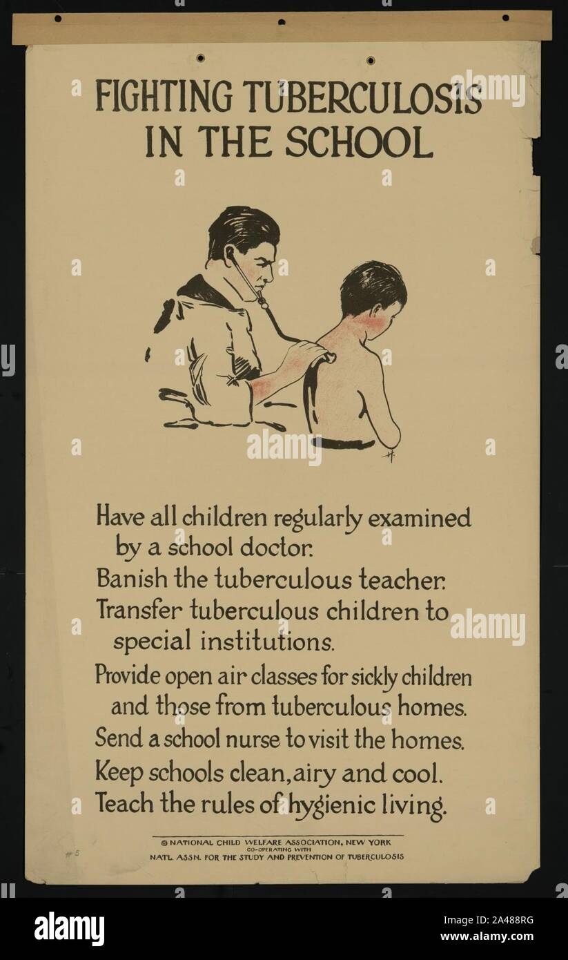 Fighting tuberculosis in the school Stock Photo - Alamy