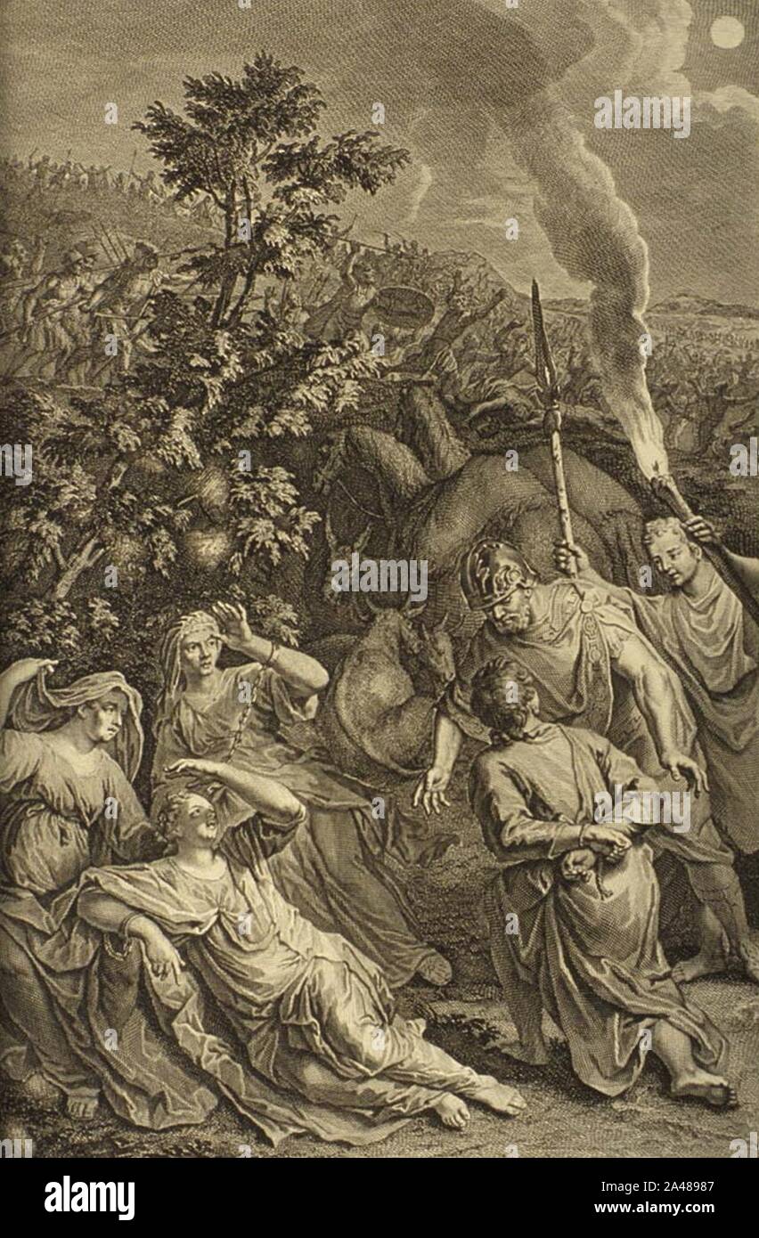 Figures 014 Abram Rescues Lot, the Women, and Goods Stock Photo - Alamy