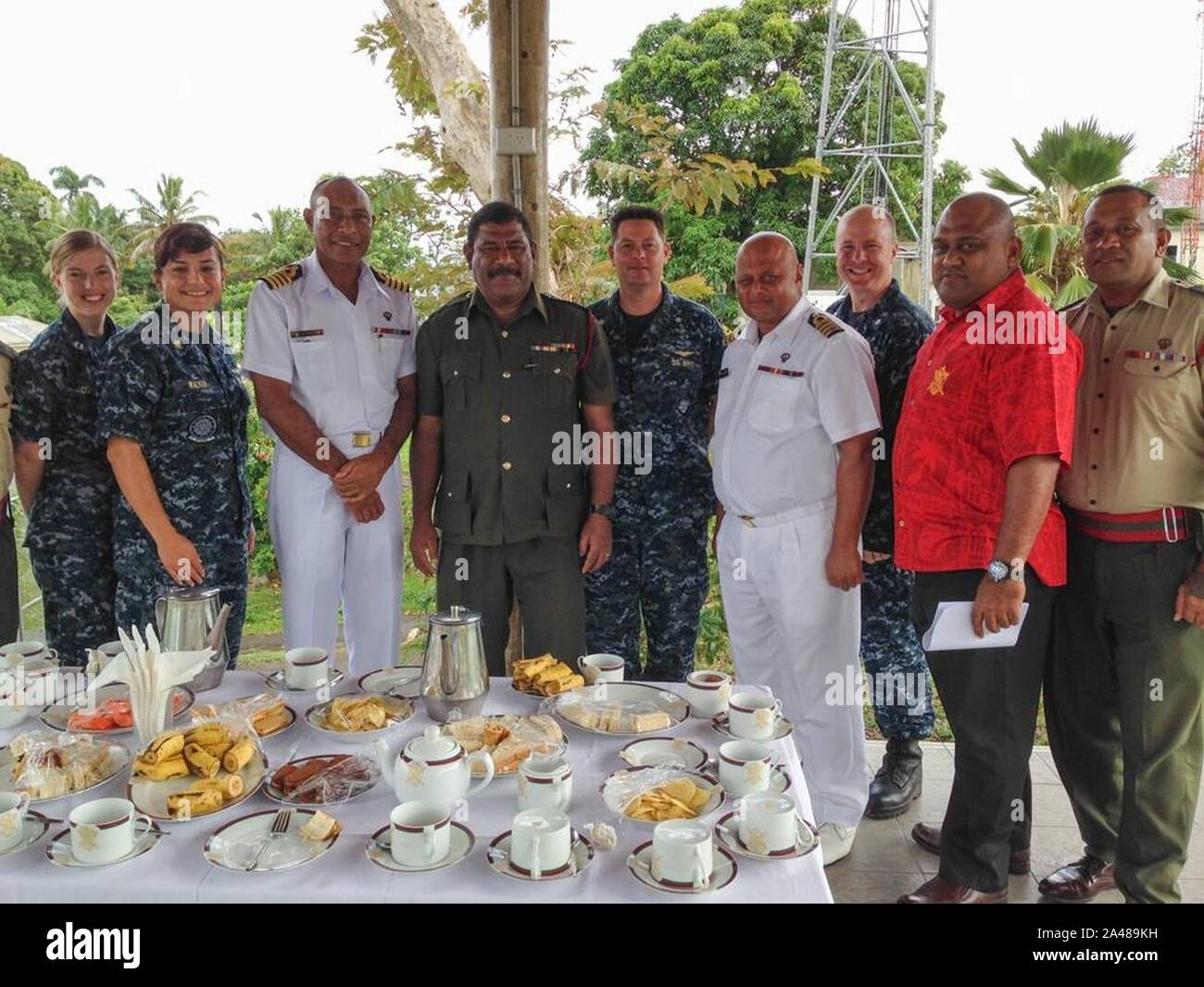 Fiji Armed Forces June 2015 Stock Photo - Alamy