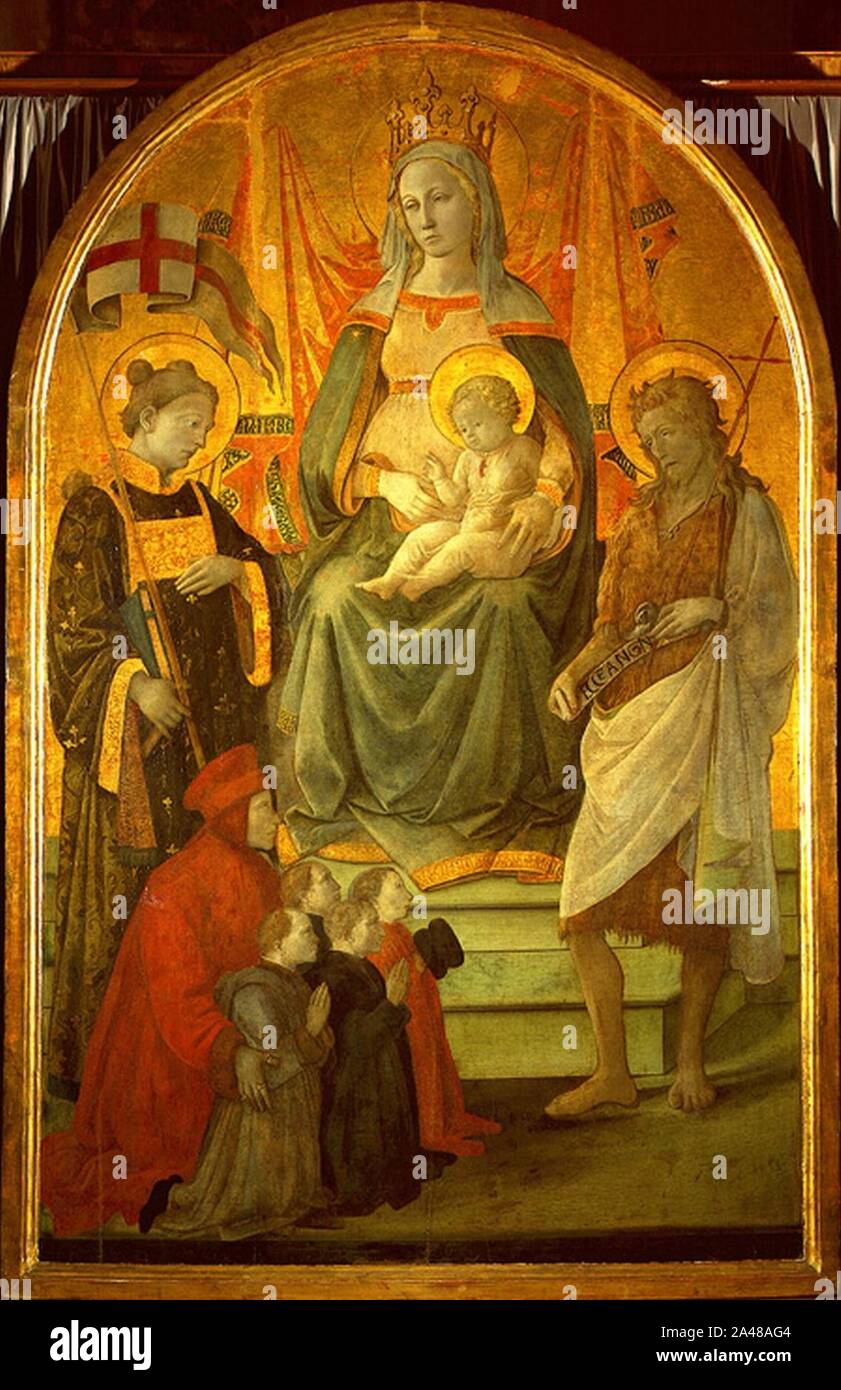 Filippo lippi madonna hi-res stock photography and images - Alamy