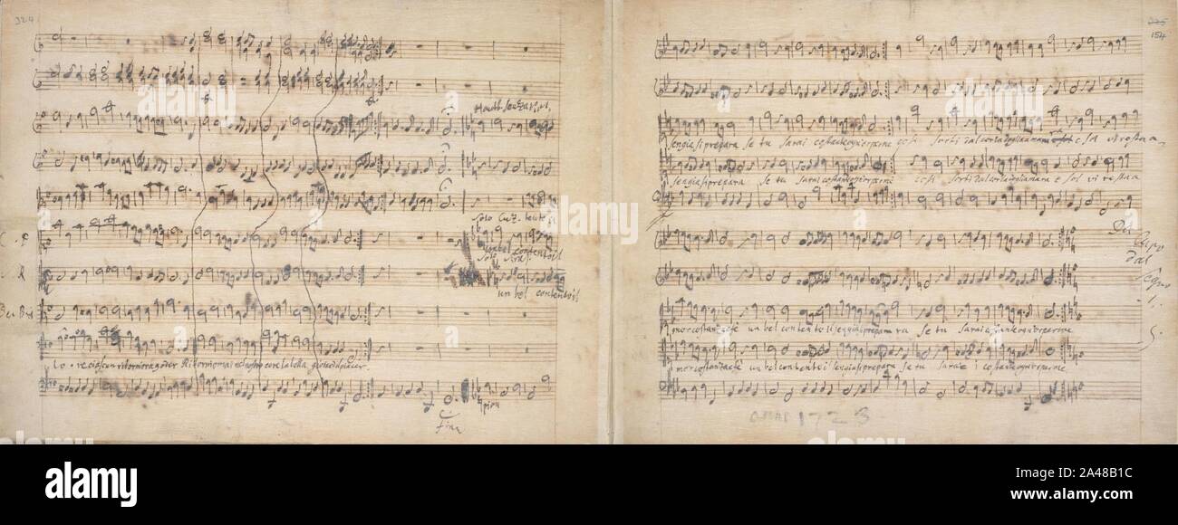 Autograph manuscript hi-res stock photography and images - Alamy