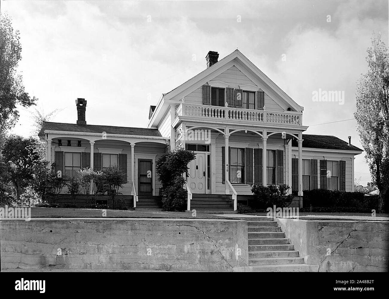 Finch-Fleischer House (Monterey, CA Stock Photo - Alamy