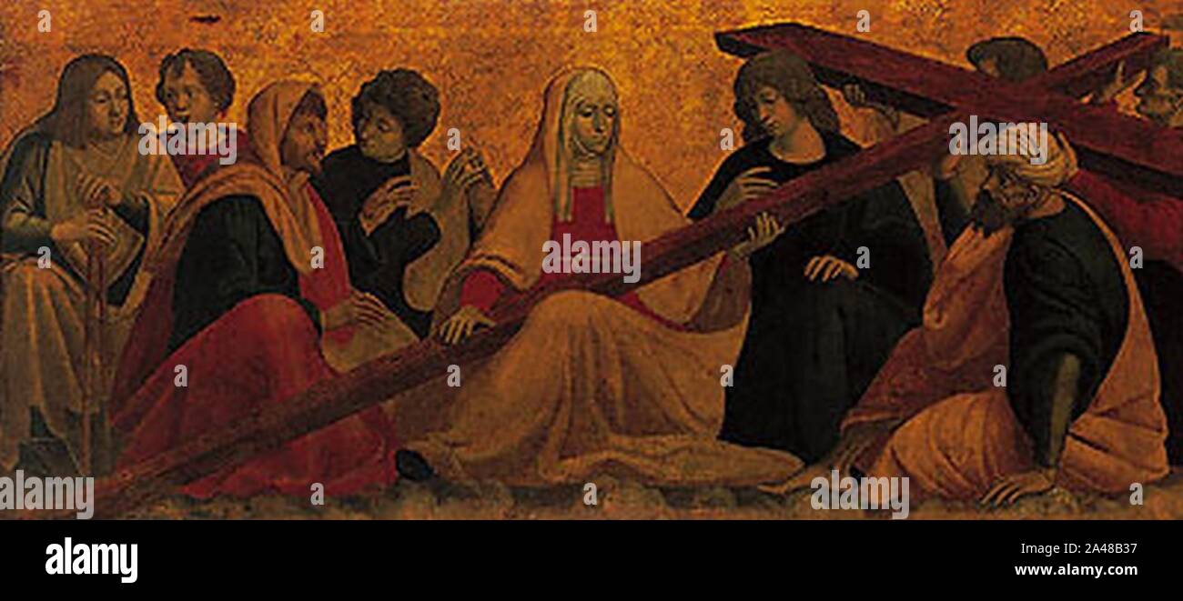 Finding of the cross Stock Photo - Alamy