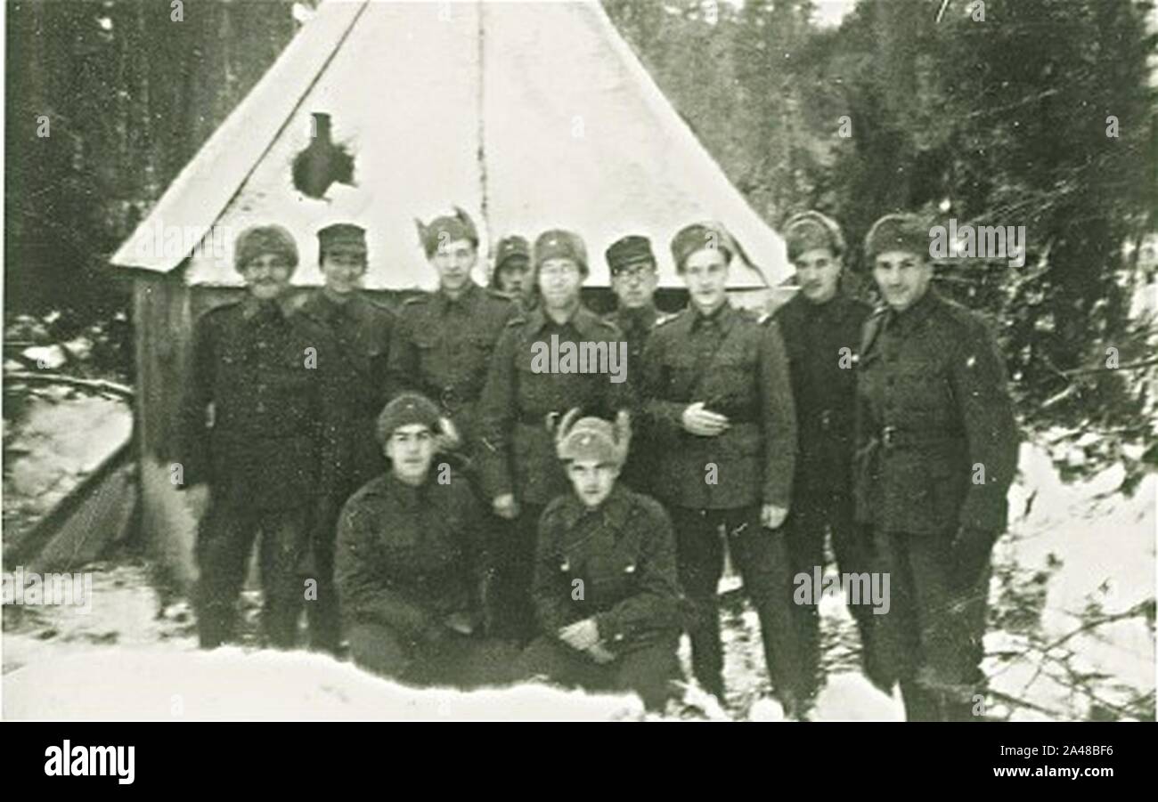 Finnish Jewish soldiers Stock Photo - Alamy