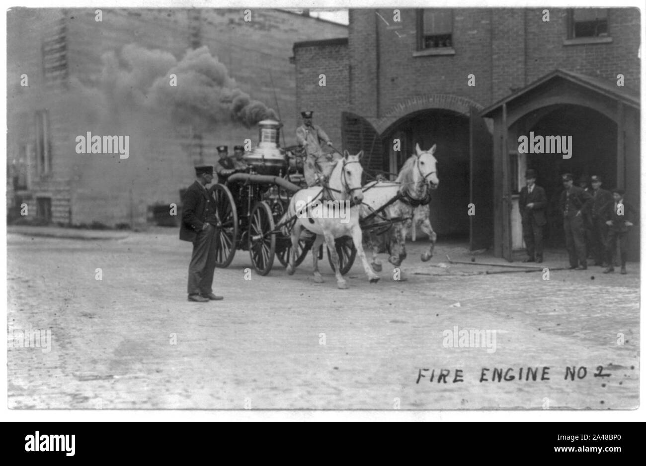Fire Engine No. 2 Stock Photo - Alamy