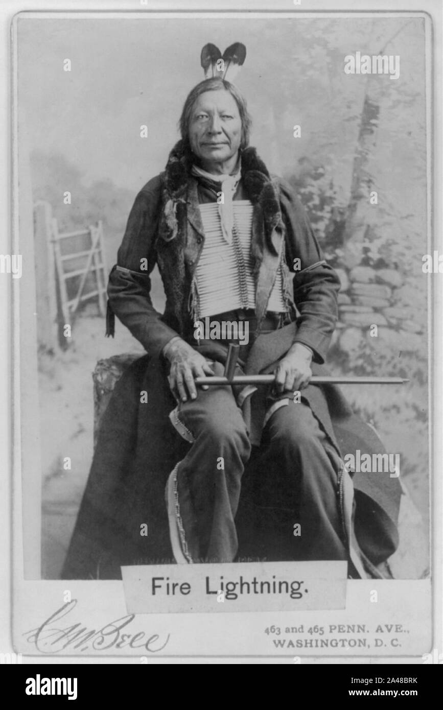 Fire lightning hi-res stock photography and images - Alamy