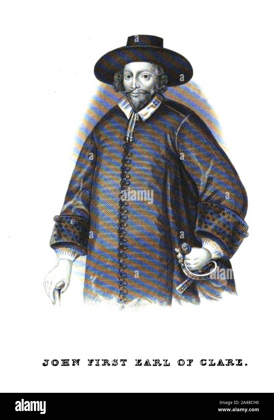 First Earl of Clare Stock Photo - Alamy