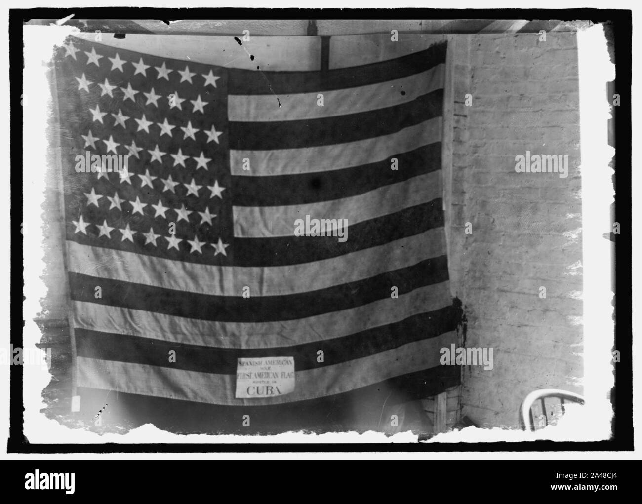 Flag hoisted hi-res stock photography and images - Alamy