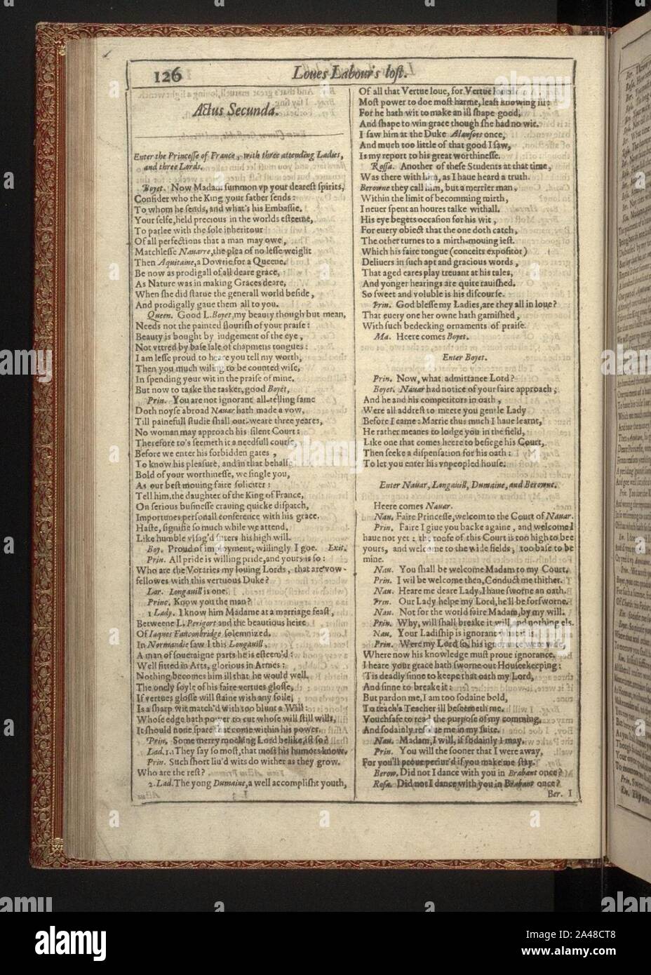 First Folio, Shakespeare - 0144 Stock Photo - Alamy