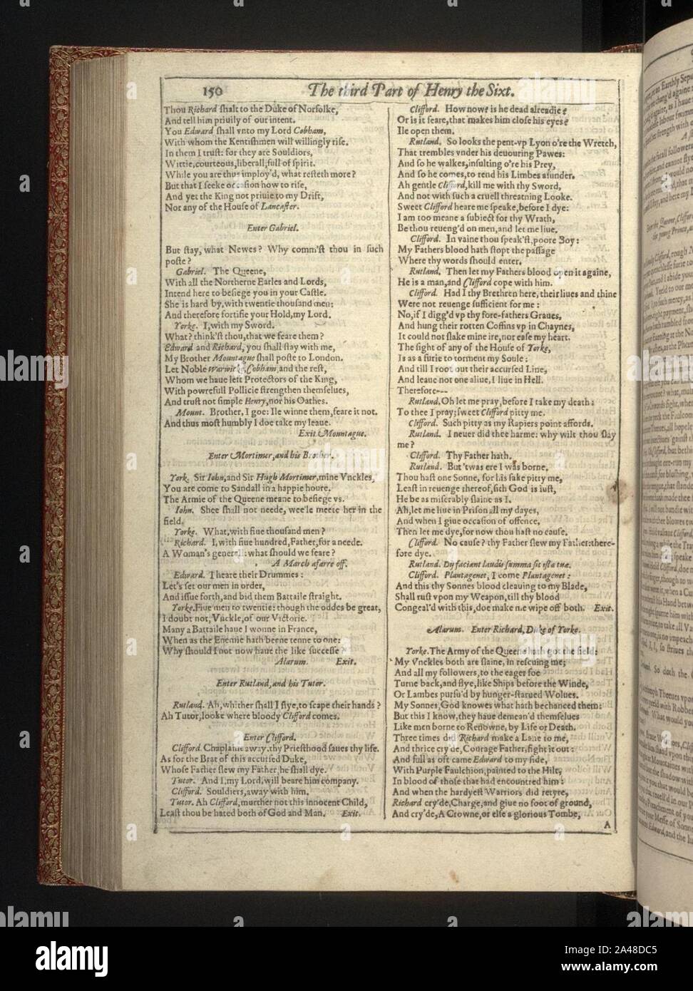 First Folio, Shakespeare - 0503 Stock Photo - Alamy
