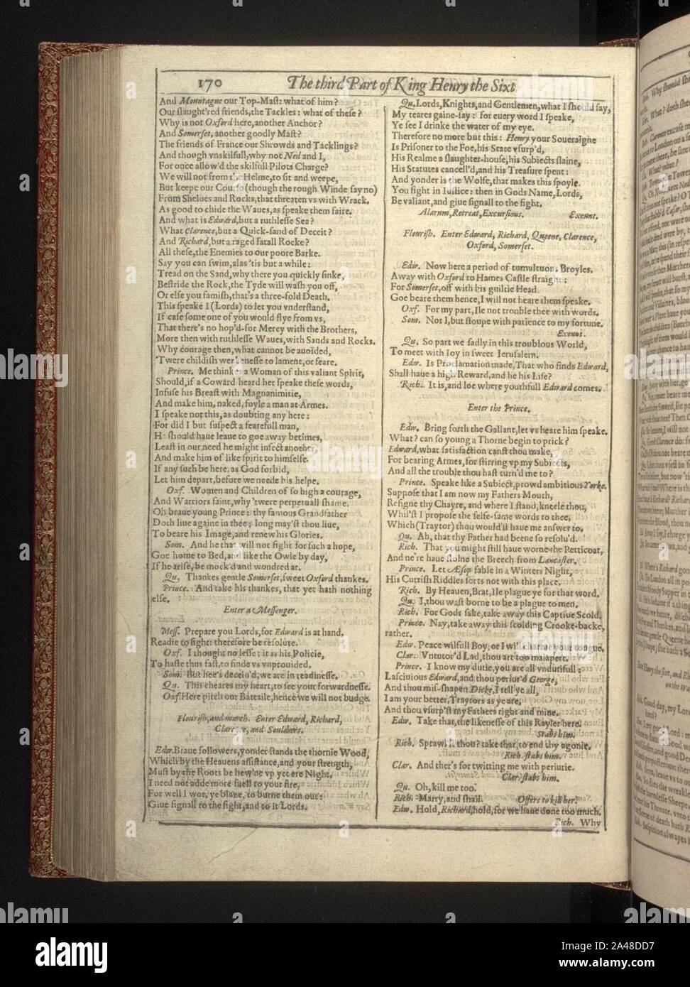 First Folio, Shakespeare - 0523 Stock Photo - Alamy