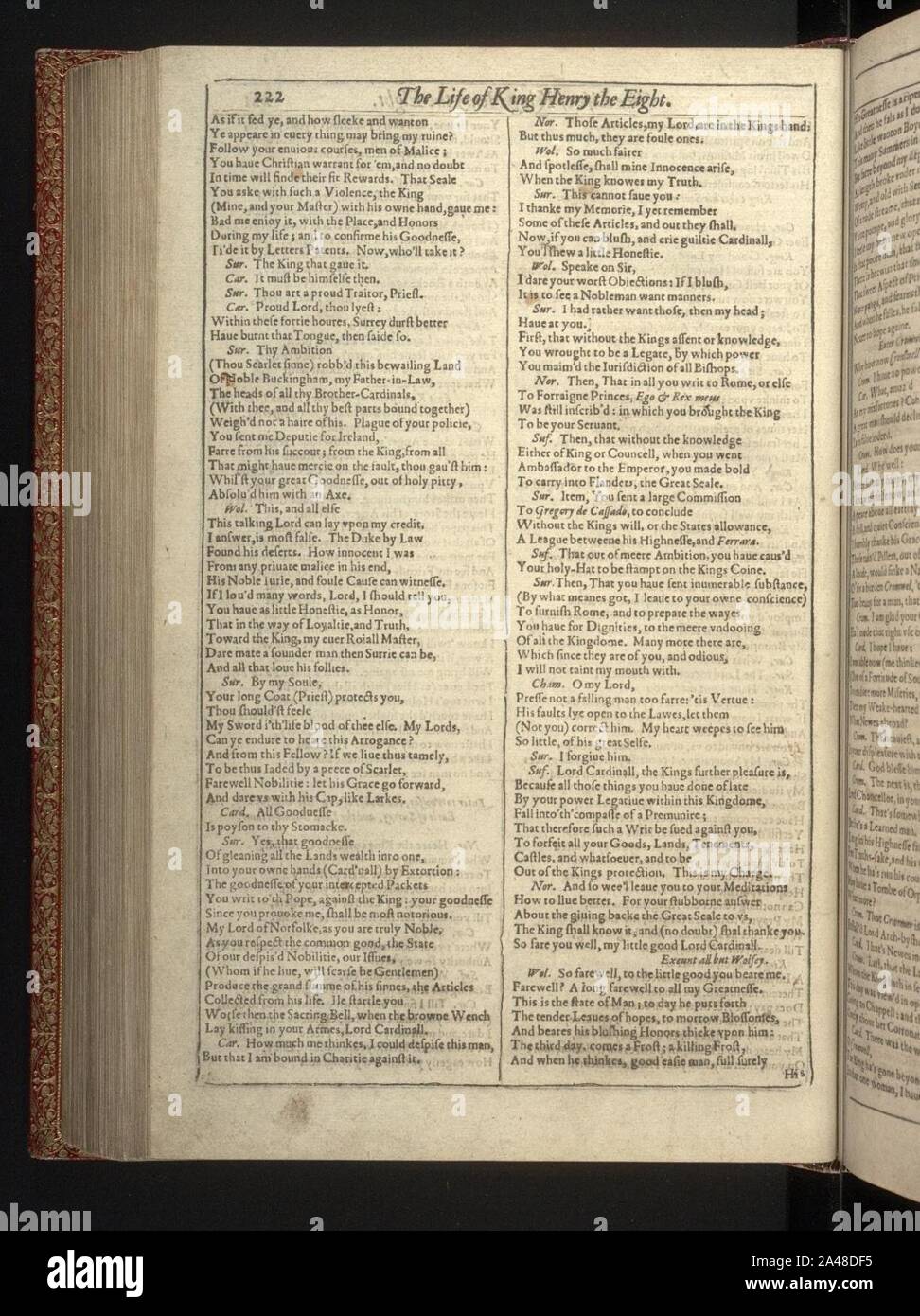 First Folio, Shakespeare - 0575 Stock Photo - Alamy