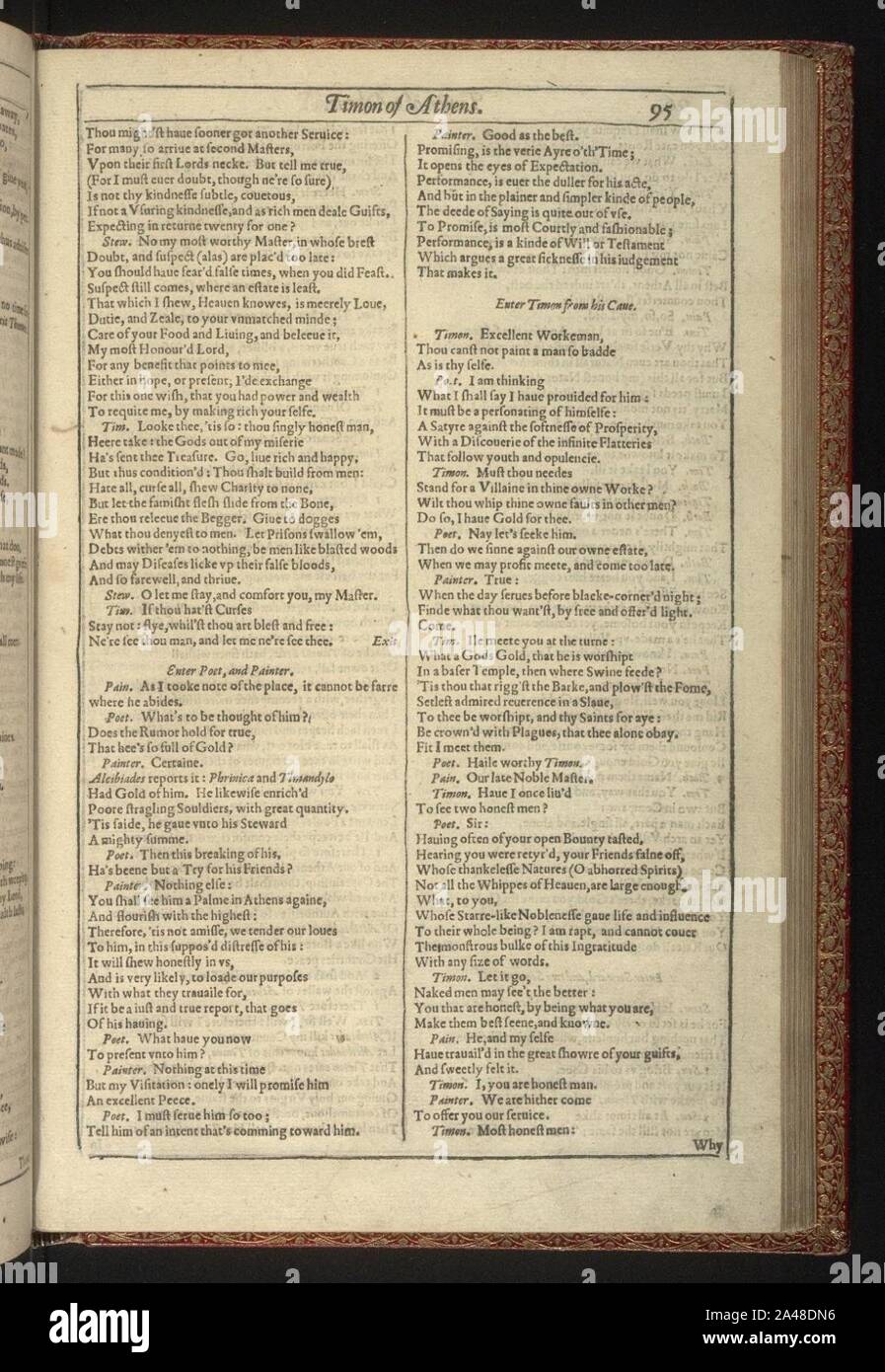 First Folio, Shakespeare - 0710 Stock Photo - Alamy