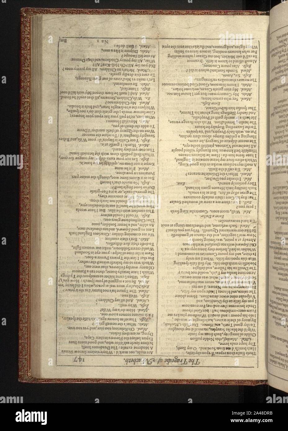 First Folio, Shakespeare - 0754 Stock Photo - Alamy