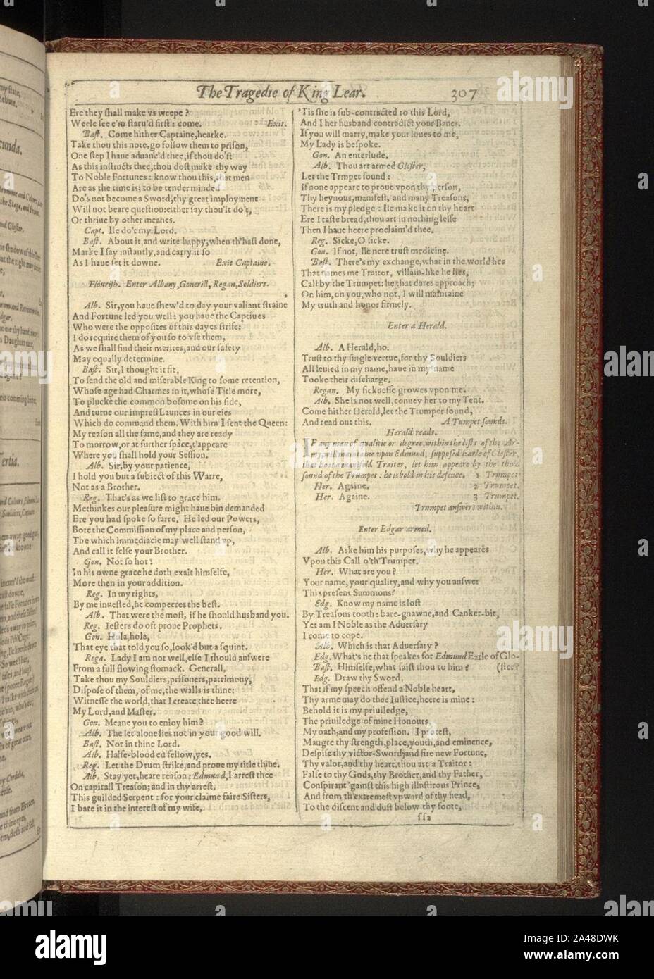 First Folio, Shakespeare - 0814 Stock Photo - Alamy
