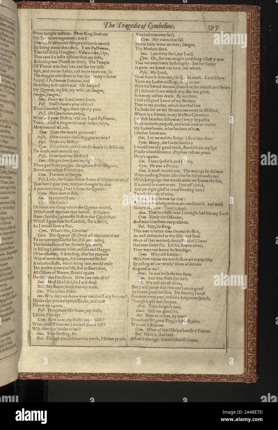 First Folio, Shakespeare - 0904 Stock Photo - Alamy
