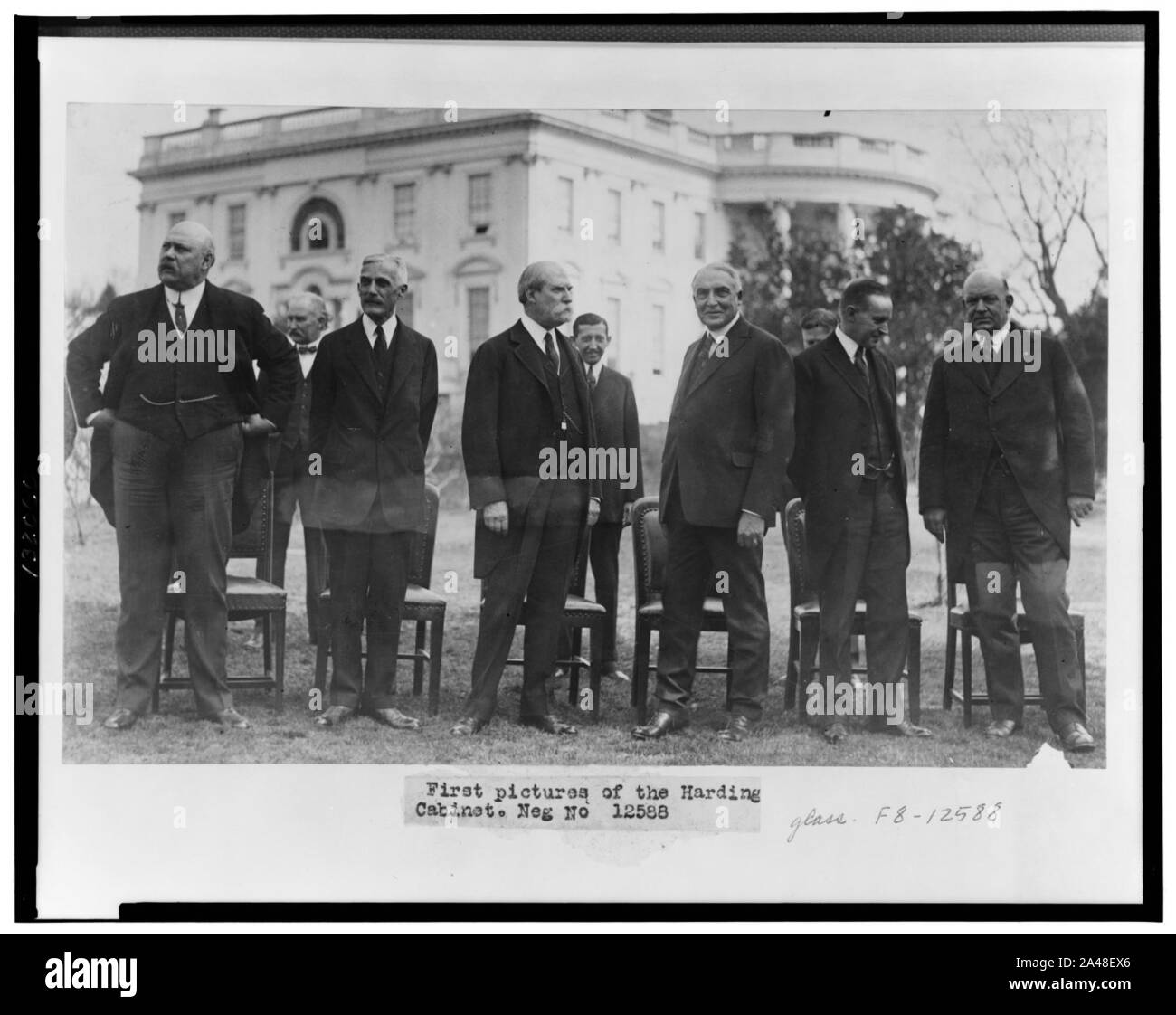 First pictures of the Harding cabinet Stock Photo - Alamy