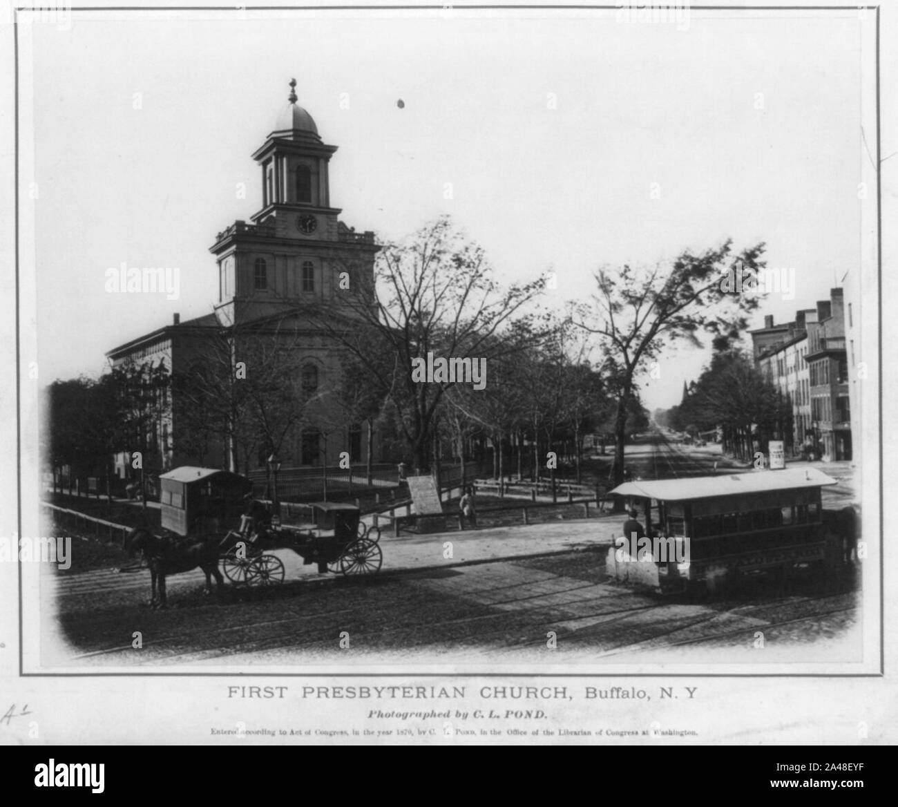 First Presbyterian Church, Buffalo, N.Y Stock Photo - Alamy