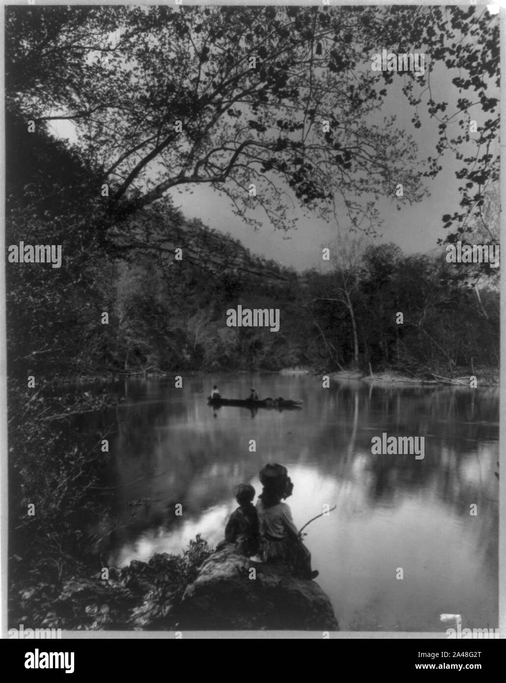 Virginia fishing Black and White Stock Photos & Images - Alamy
