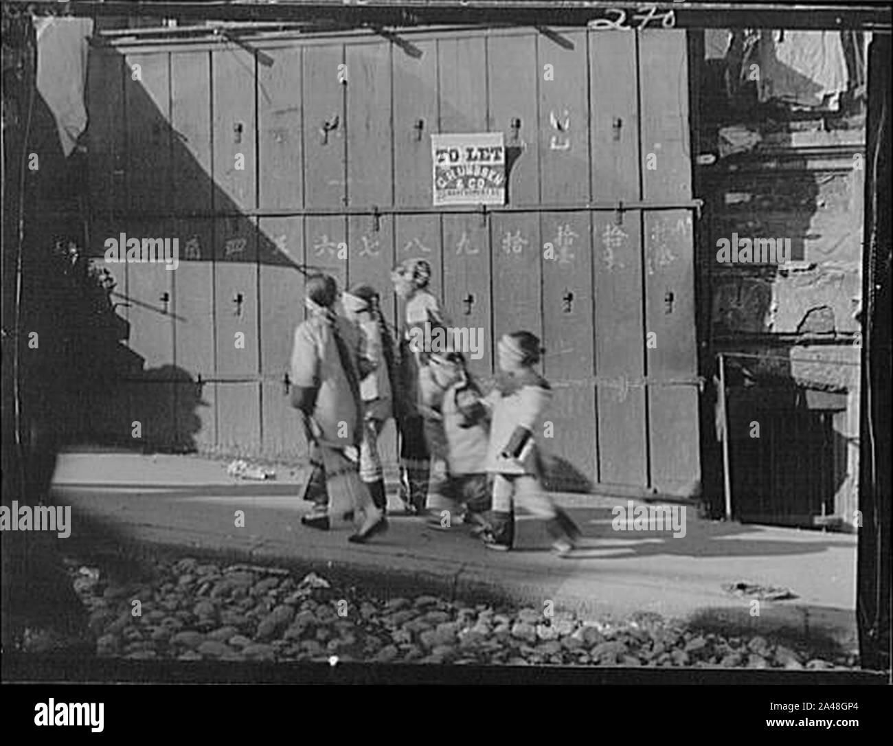 Five girls in holiday finery Chinatown San Francisco Stock Photo - Alamy